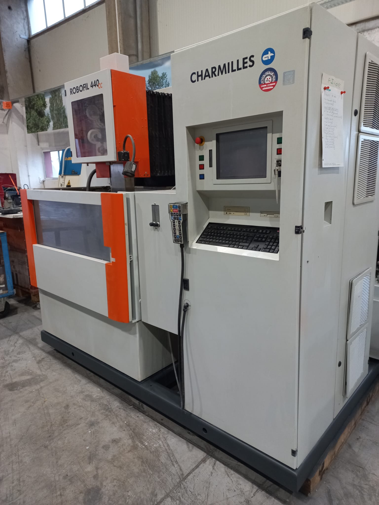 The reference in used Charmilles machines.